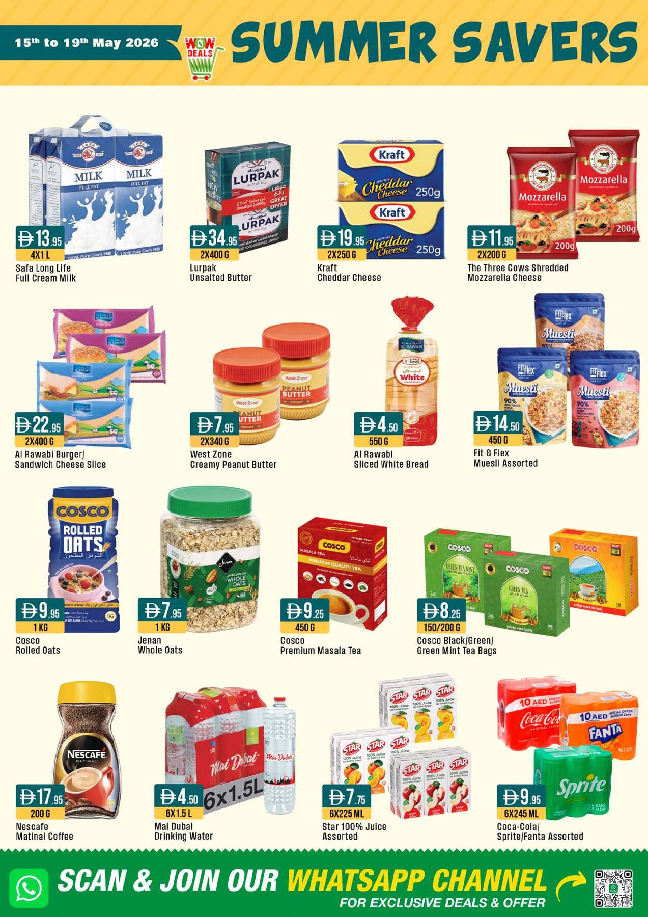 West Zone Summer Savers Offers UAE – Best Deals May 15-19, 2026 ...