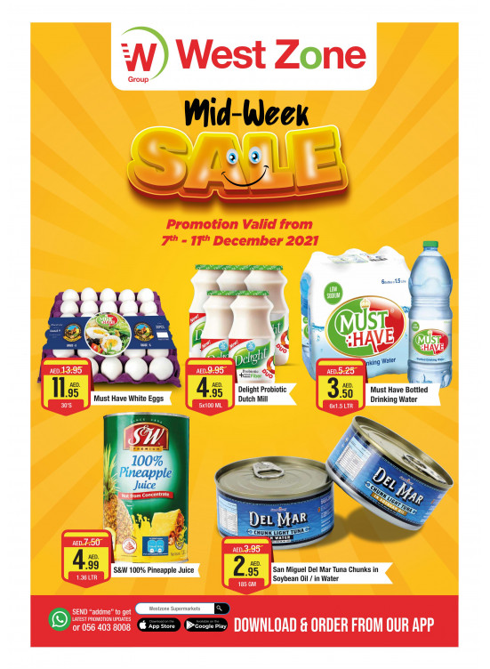 Midweek Sale from West Zone until 11th December - West Zone UAE Offers ...