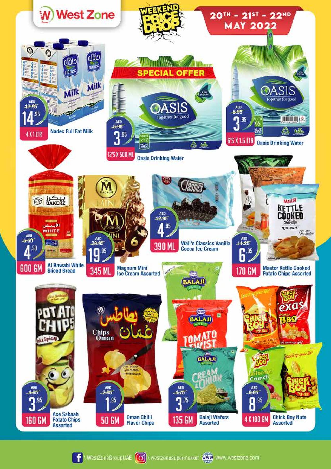 Weekend Price Drop from West Zone until 22nd May - West Zone Offers ...