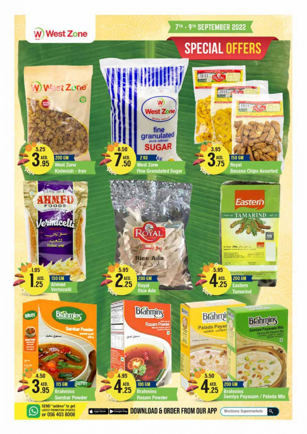 Happy Deals from West Zone until 9th September - West Zone Offers ...