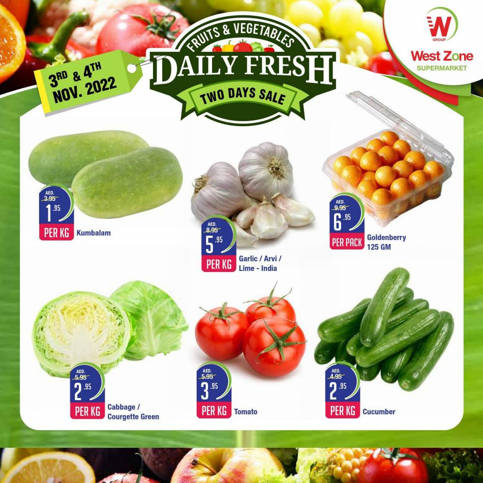 Fresh Offers from West Zone until 4th November - West Zone Offers ...