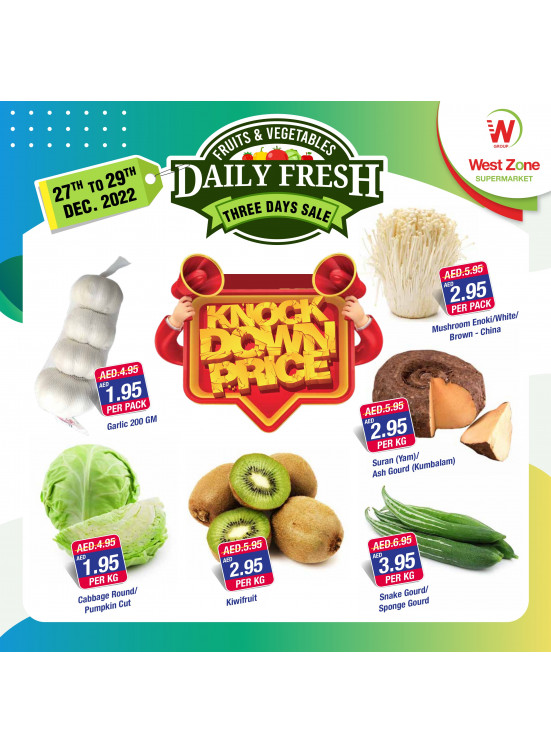 Fresh Offers from West Zone until 29th December - West Zone UAE Offers ...