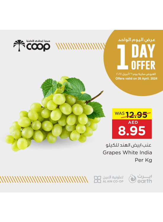 One Day Offer from Al Ain Co-op Society until 26th April - Al Ain Co-op Society UAE Offers ...
