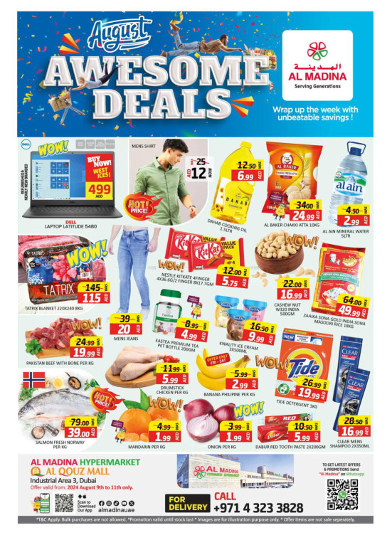 Weekend Deals - Al Quoz, Dubai from Al Madina Hypermarket until 11th August - Al Madina ...