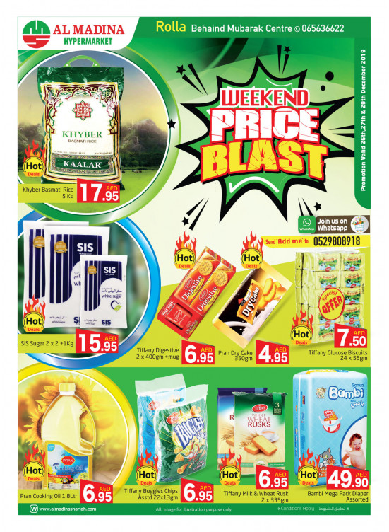 Weekend Price Blast - Rolla from Al Madina Hypermarket until 29th ...
