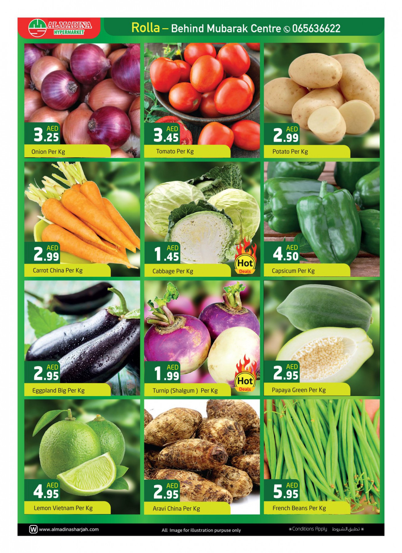 Weekend Wonder Deals - Rolla, Sharjah from Al Madina Hypermarket until ...