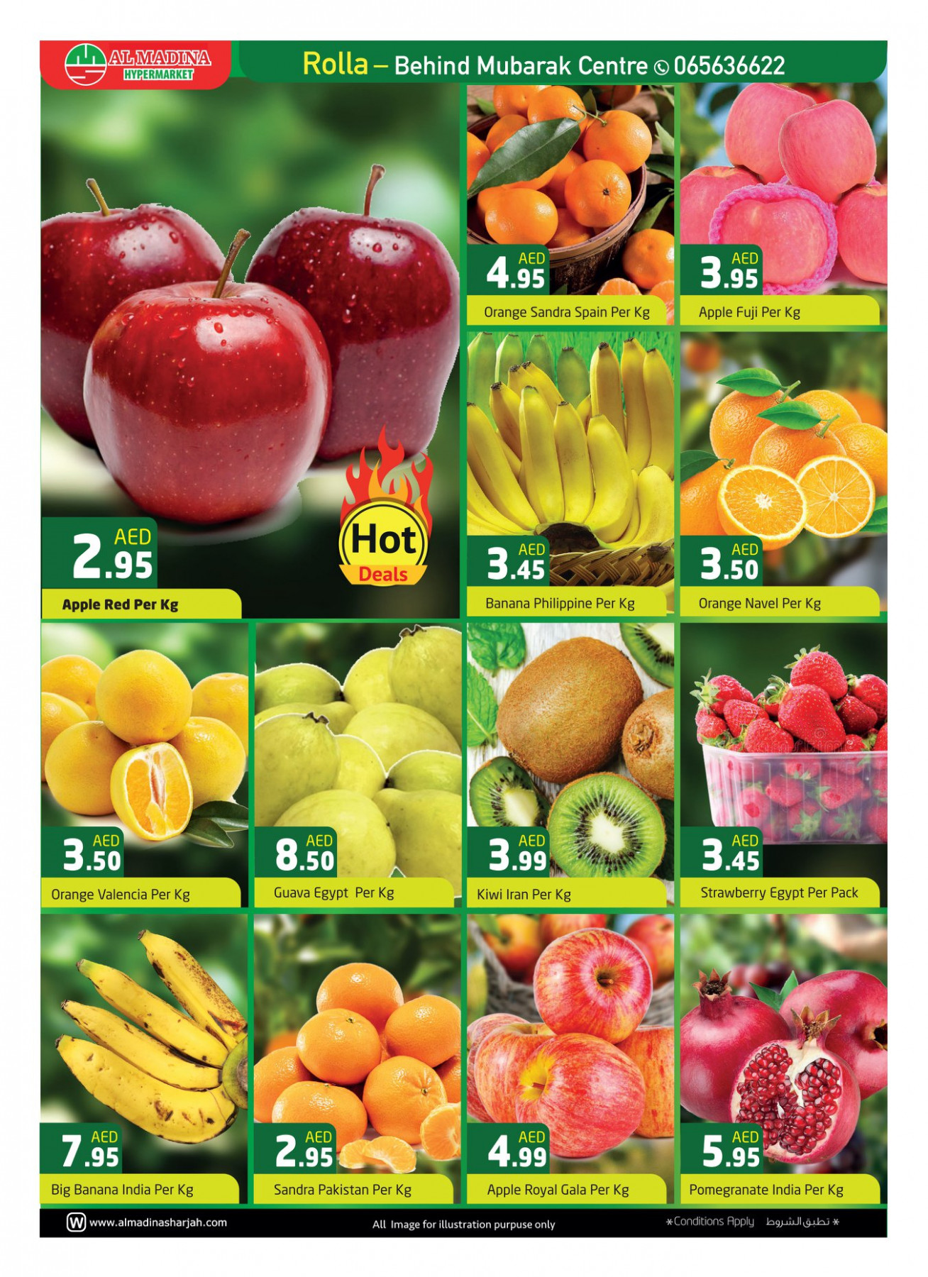 Weekend Wonder Deals - Rolla, Sharjah from Al Madina Hypermarket until ...