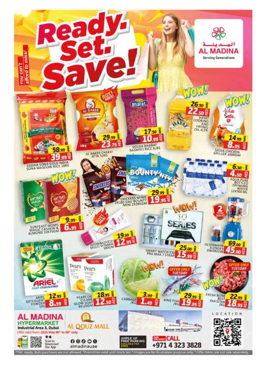 Ready & Set & Save - Al Quoz, Dubai from Al Madina Hypermarket until ...