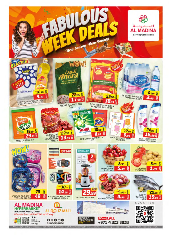 Fabulous Week Deals - Al Quoz, Dubai from Al Madina Hypermarket until 18th May - Al Madina ...