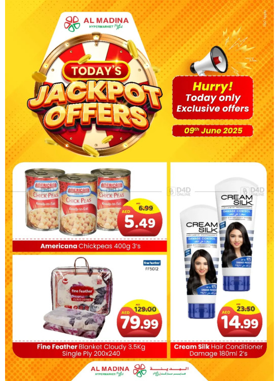 Today Jackpot Offers from Al Madina Hypermarket until 9th June - Al ...