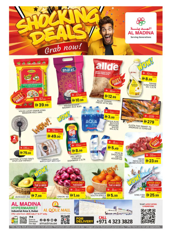 Shocking Deals - Al Quoz, Dubai from Al Madina Hypermarket until 3rd ...