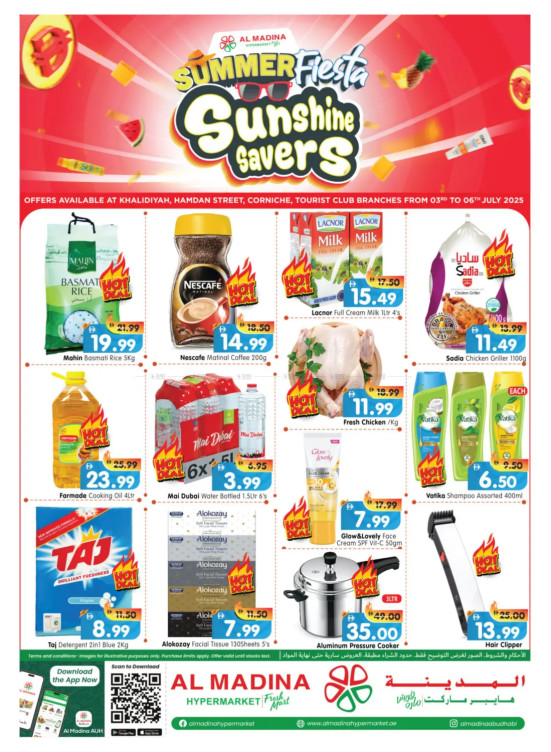 Sunshine Savers - Hamdan Street, Abu Dhabi from Al Madina Hypermarket ...