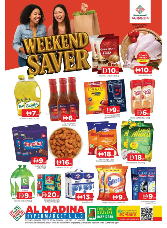 Weekend Saver - Rolla, Sharjah Branch from Al Madina Hypermarket until ...