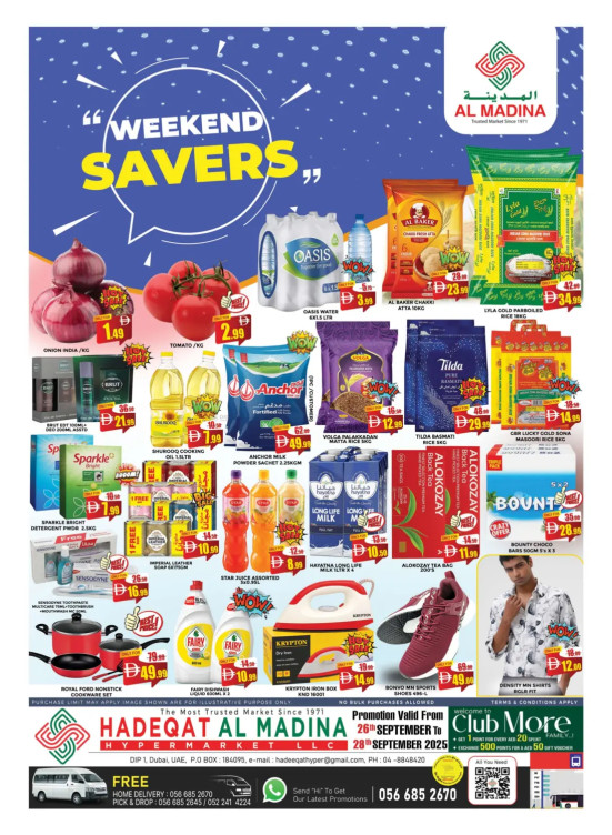 Weekend Saver - Hadeqat Al Madina, Duba from Al Madina Hypermarket until 28th September - Al ...