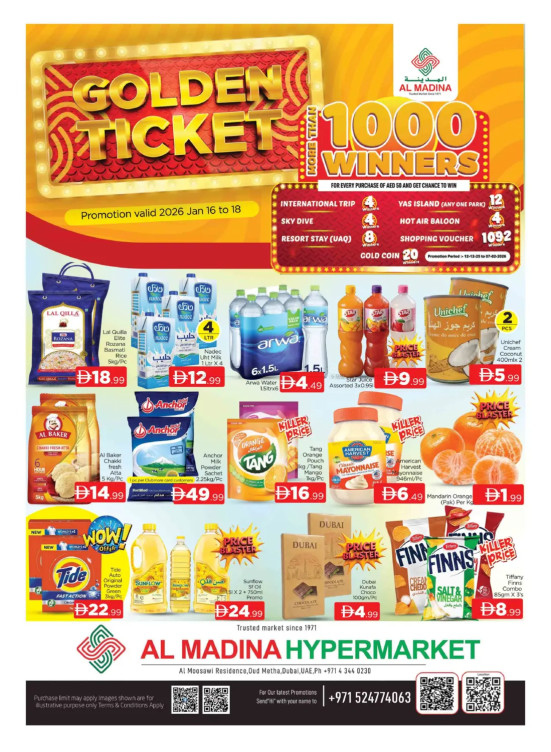 Weekend Deals - Oud Metha, Dubai from Al Madina Hypermarket until 18th ...