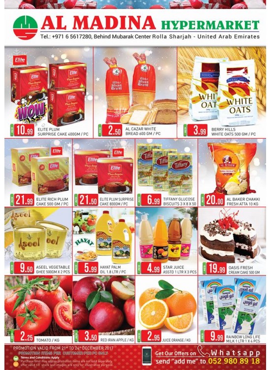 Super Weekend Offers - Rolla, Sharjah from Al Madina Hypermarket until ...