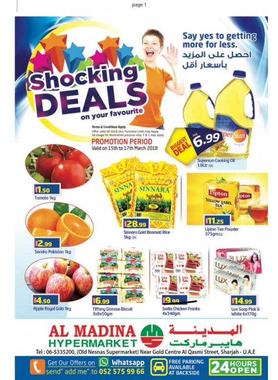 Shocking Deals - Al Ghubaiba, Sharjah from Al Madina Hypermarket until ...