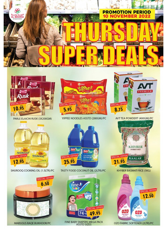 Thursday Super Deals from Al Madina Hypermarket until 10th November ...