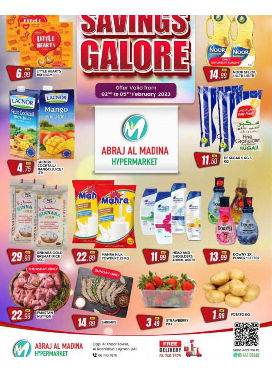 Big Savings - ِAbraj Al Madina, Ajman from Al Madina Hypermarket until ...