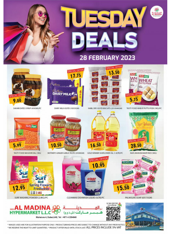 Tuesday Deals - Muhaisnah 4, Dubai from Al Madina Hypermarket until ...