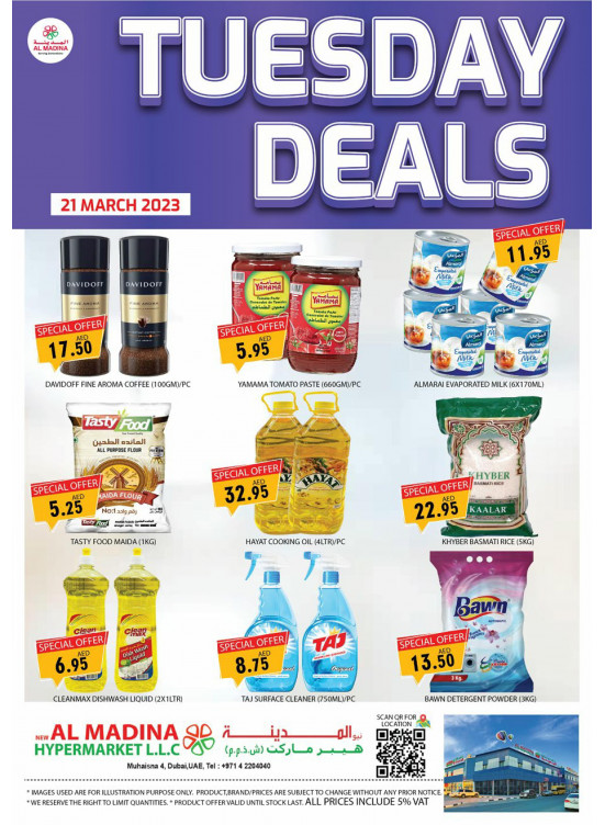Tuesday Deals - Muhaisnah 4, Dubai from Al Madina Hypermarket until ...