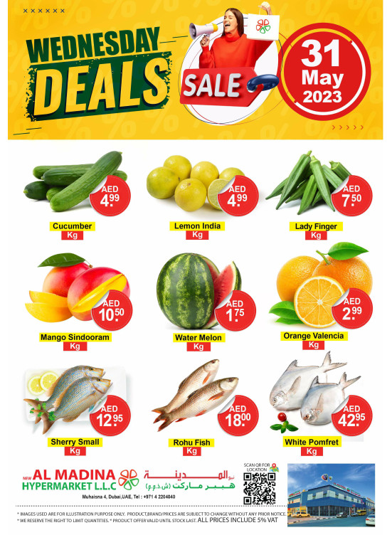 Wednesday Deals - Muhaisnah 4, Dubai from Al Madina Hypermarket until ...