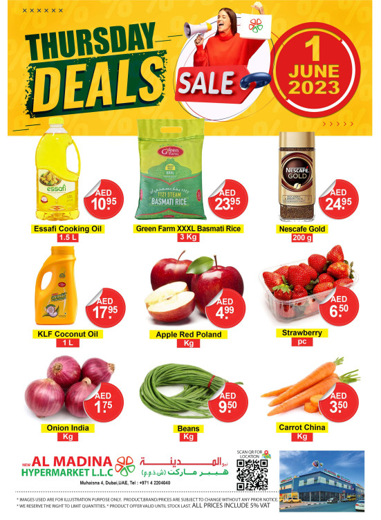 Thursday Deals - Muhaisnah 4, Dubai from Al Madina Hypermarket until ...
