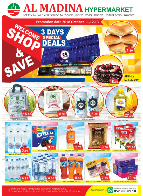 Shop & Save - Rolla, Sharjah from Al Madina Hypermarket until 13th ...