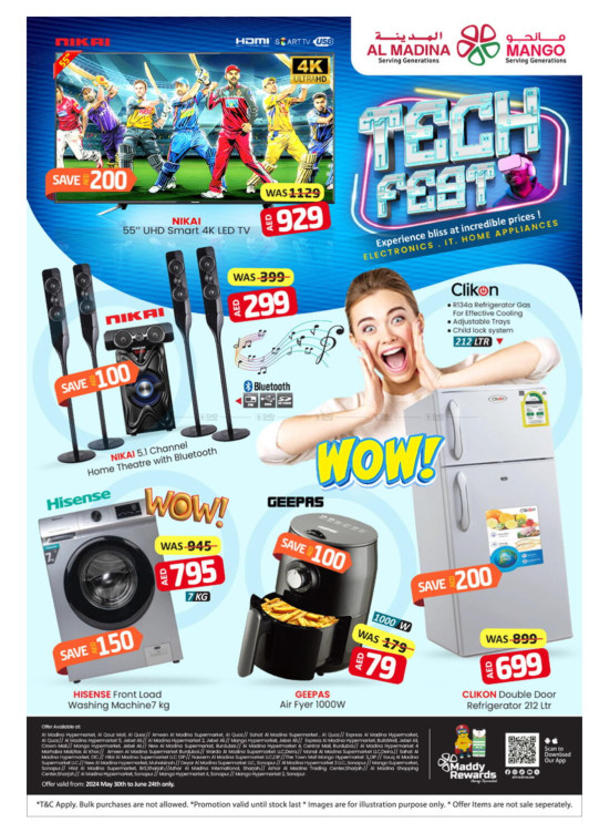 Tech Fest from Al Madina Hypermarket until 24th June - Al Madina ...