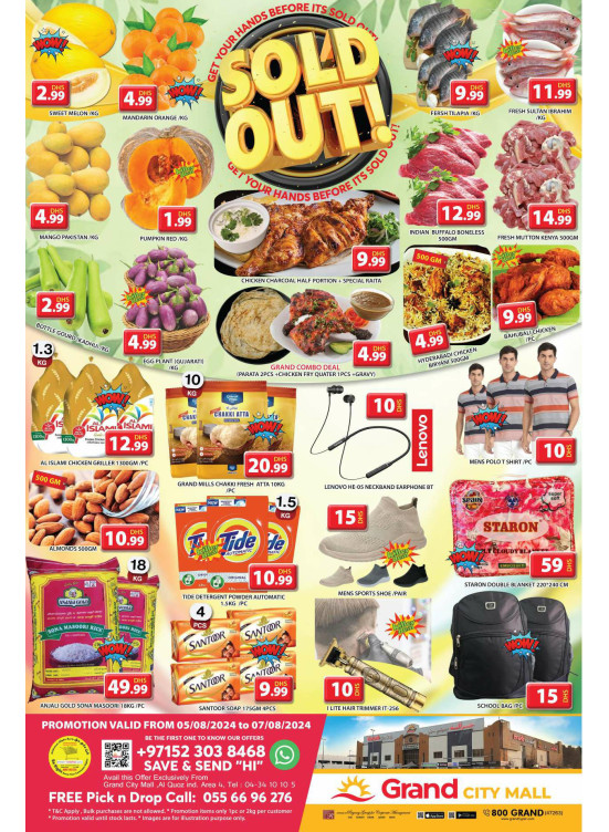 Midweek Deals - Grand City Mall from Grand Hypermarket until 7th August ...