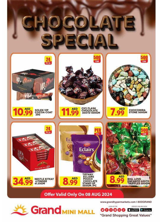 Chocolate Special - Grand Mini Mall from Grand Hypermarket until 8th ...