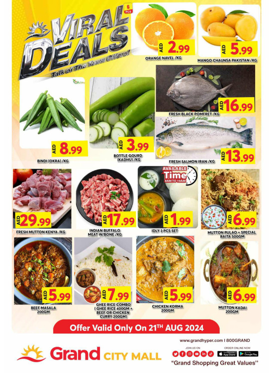 Viral Deals - Grand City Mall from Grand Hypermarket until 21st August ...