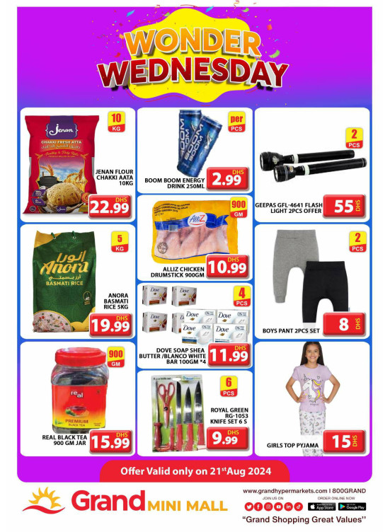 Wonder Wednesday - Grand Mini Mall from Grand Hypermarket until 21st ...