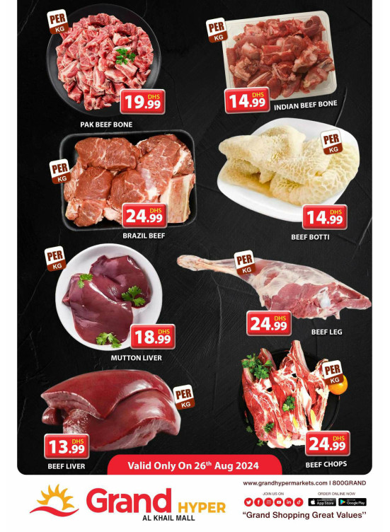 Meat Monday - Grand Hyper Al Khail Mall from Grand Hypermarket until ...