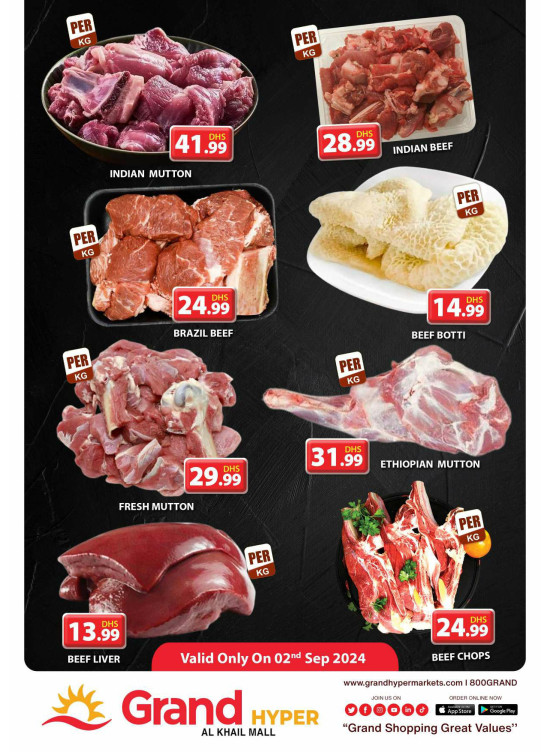 Meat Monday - Grand Hyper Al Khail Mall from Grand Hypermarket until ...