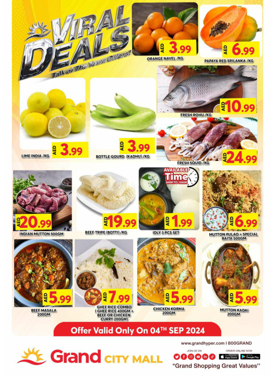 Viral Deals - Grand City Mall from Grand Hypermarket until 4th ...