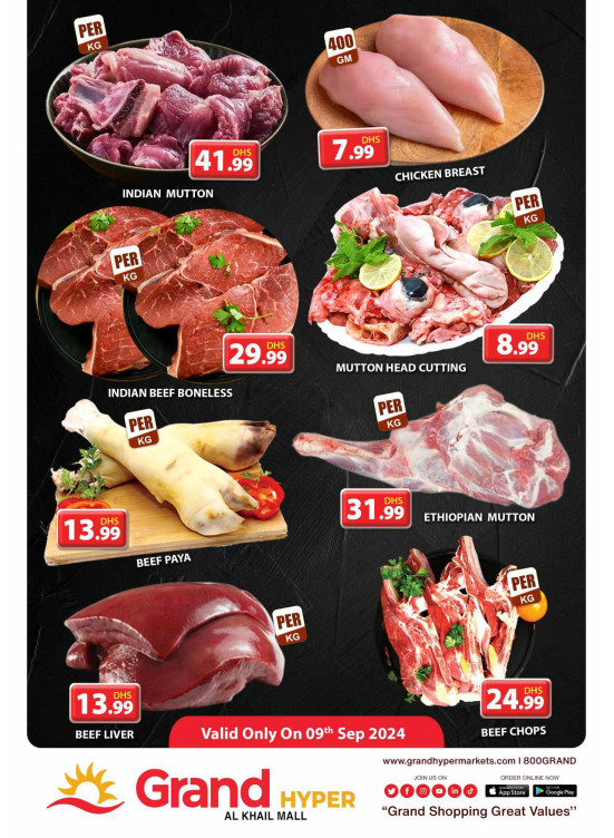 Meat Monday - Grand Hyper Al Khail Mall from Grand Hypermarket until ...