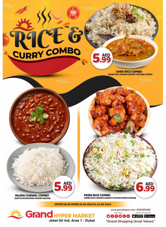 Rice & Curry Compo - Grand Hypermarket Jebel Ali from Grand Hypermarket ...