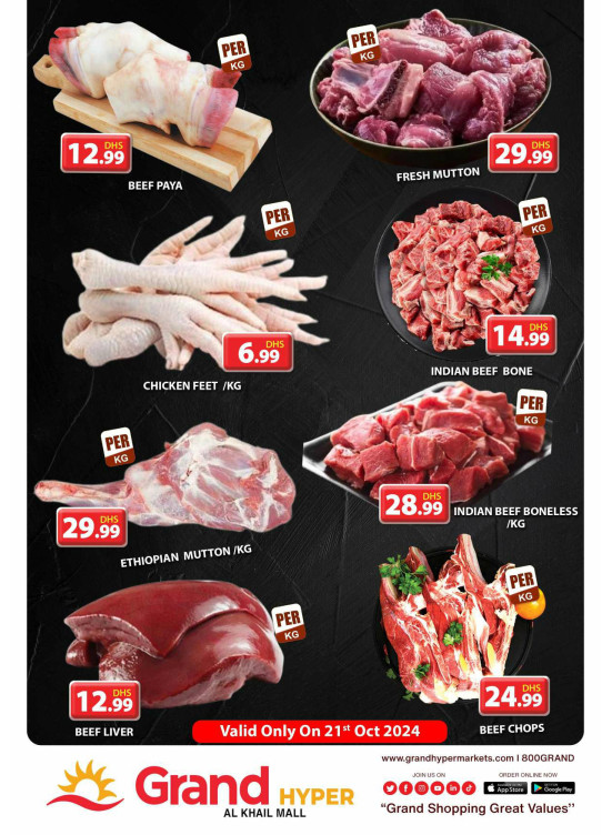 Meat Monday - Grand Hyper Al Khail Mall from Grand Hypermarket until ...