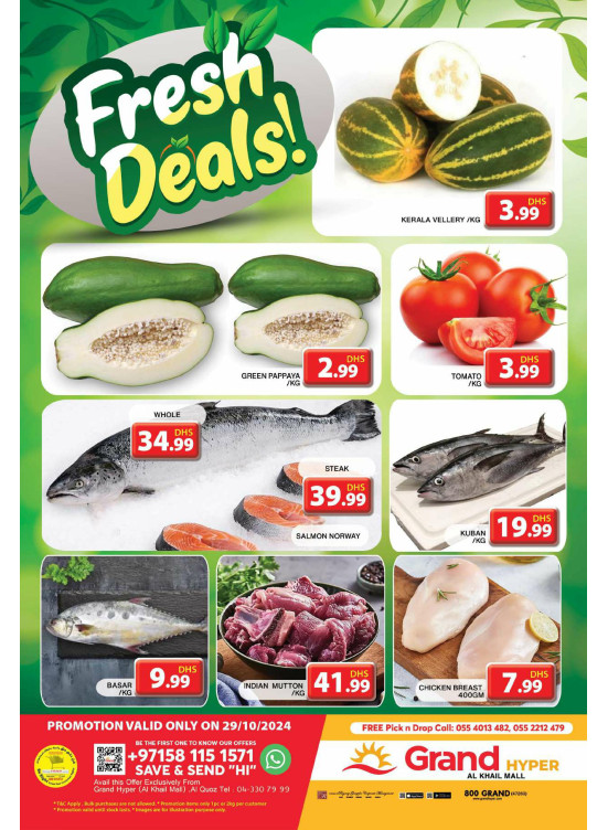 Fresh Deals - Grand Hyper Al Khail Mall from Grand Hypermarket until ...