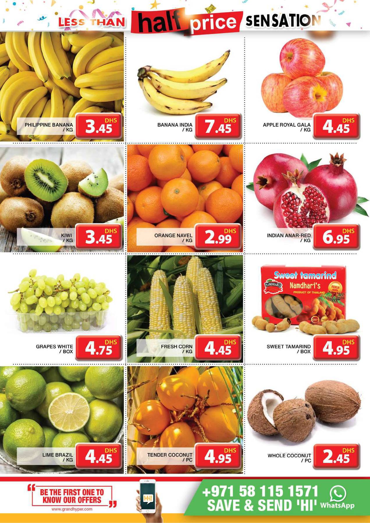 Less Than Half Price - Grand Hyper Al Khail Mall from Grand Hypermarket ...