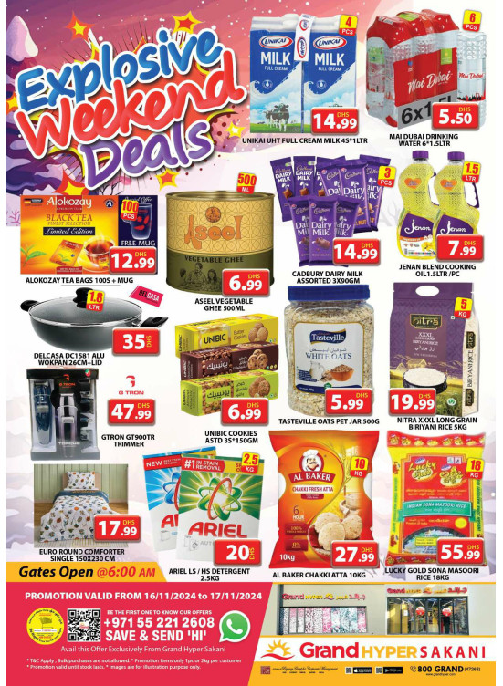 Weekend Deals - Grand Hyper Sakani from Grand Hypermarket until 17th ...