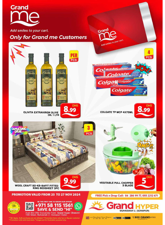 Grand Me Deals - Grand Hyper Muhaisnah from Grand Hypermarket until ...