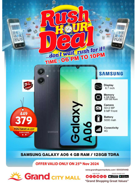 Rush Hour Deal - Grand City Mall from Grand Hypermarket until 25th ...