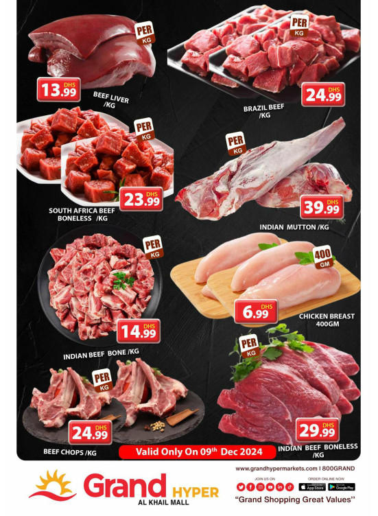Meat Monday - Grand Hyper Al Khail Mall from Grand Hypermarket until ...