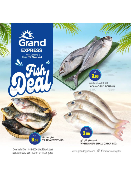 Fish Deal - Plaza Mall from Grand Hypermarket until 11th December ...
