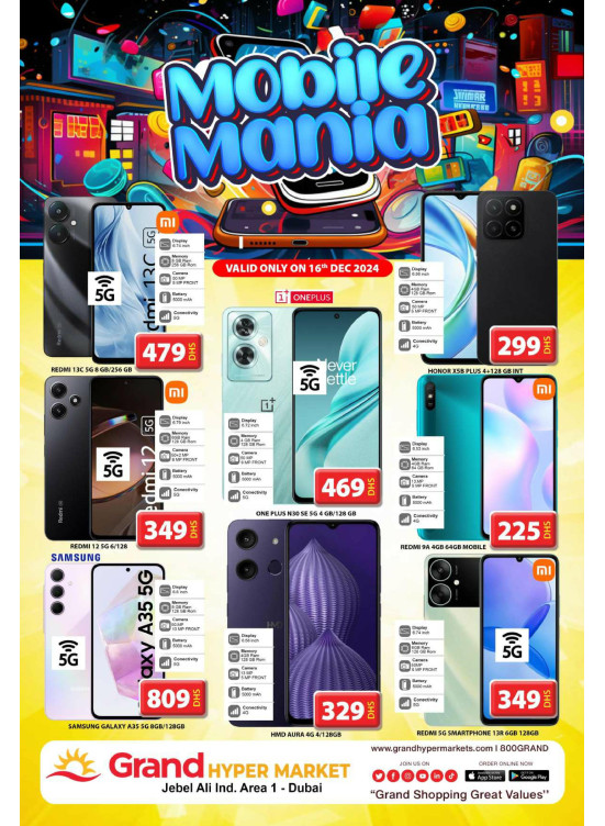 Mobile Monday - Grand Hypermarket Jebel Ali from Grand Hypermarket ...