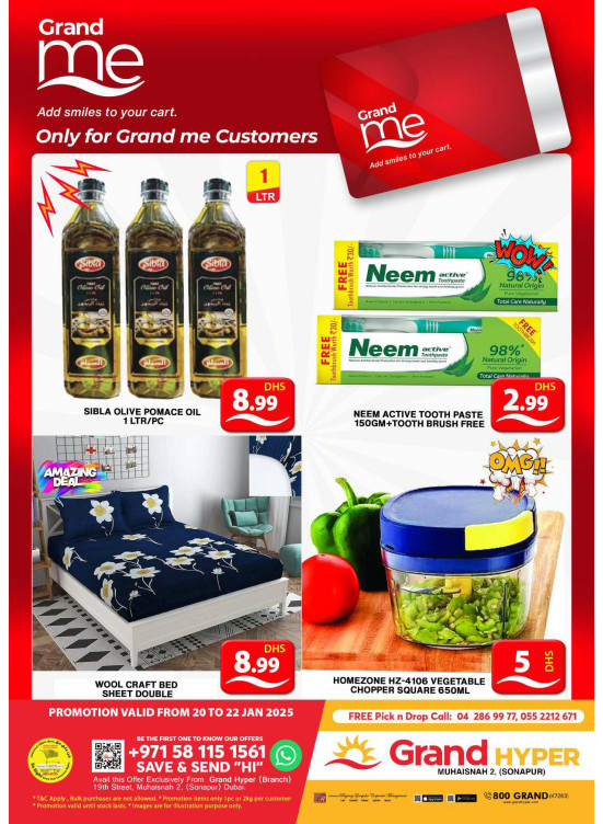 Grand Me Deals - Grand Hyper Muhaisnah from Grand Hypermarket until ...