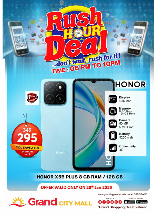 Rush Hour Deal - Grand City Mall from Grand Hypermarket until 28th ...