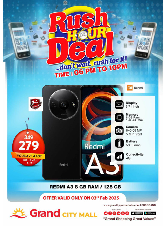 Rush Hour Deal - Grand City Mall from Grand Hypermarket until 2nd ...